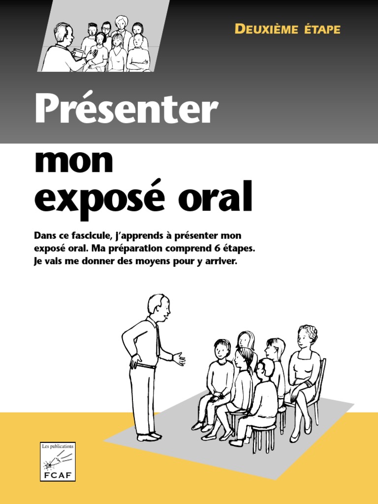 Preparer Expose Oral Bon | PDF | Alphabétisation | Communication non ...
