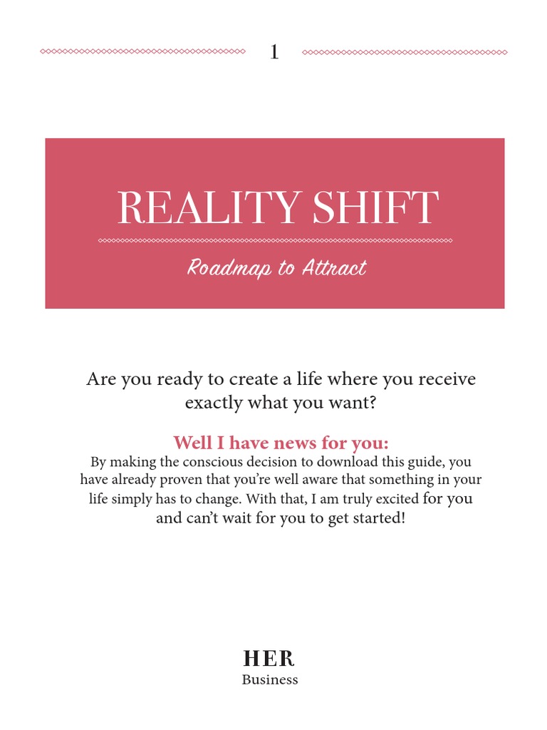 Reality Shift Free Guide | PDF | Feeling | Science