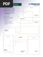 ID Card Size Guide and Standards | PDF | Identity Document | Printer ...