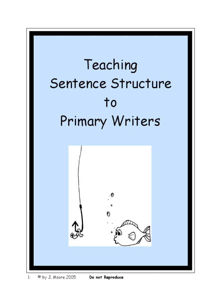 Teaching Sentence Structure | PDF | Verb | Sentence (Linguistics)