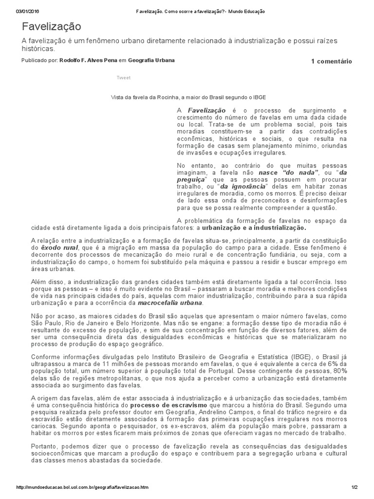 Industrialization and Urbanization Insights | PDF | Teaching Methods ...