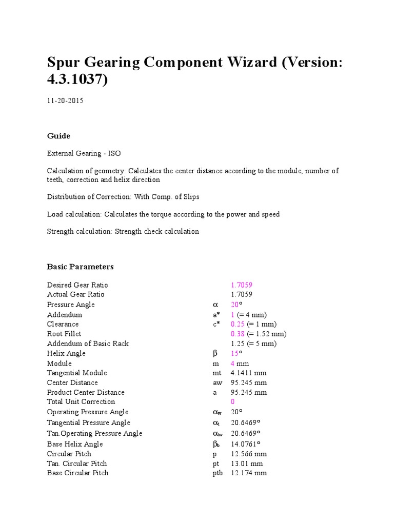 Angrenaj 1 Tabel Protocol | PDF | Gear | Mechanical Engineering