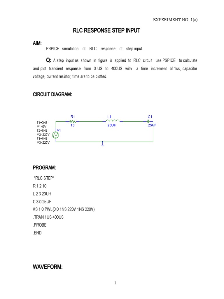 Simulation Lab | PDF | Electrical Network | Capacitor