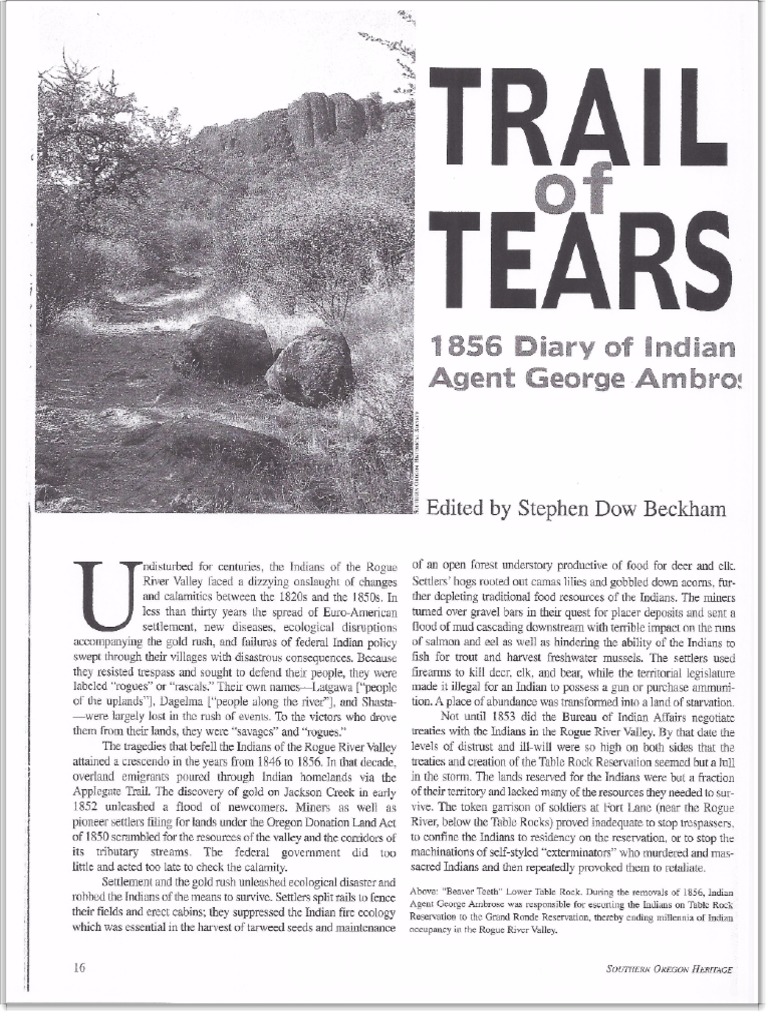 Trail of Tears | PDF