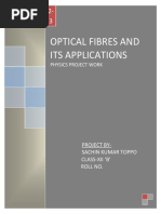 Optical Fibre - Class 12 Physics Investigatory Project Report - Free ...
