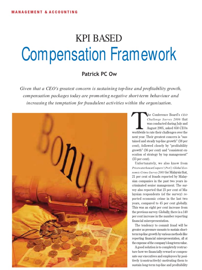 KPI Based Compensation Framework | PDF | Incentive | Salary