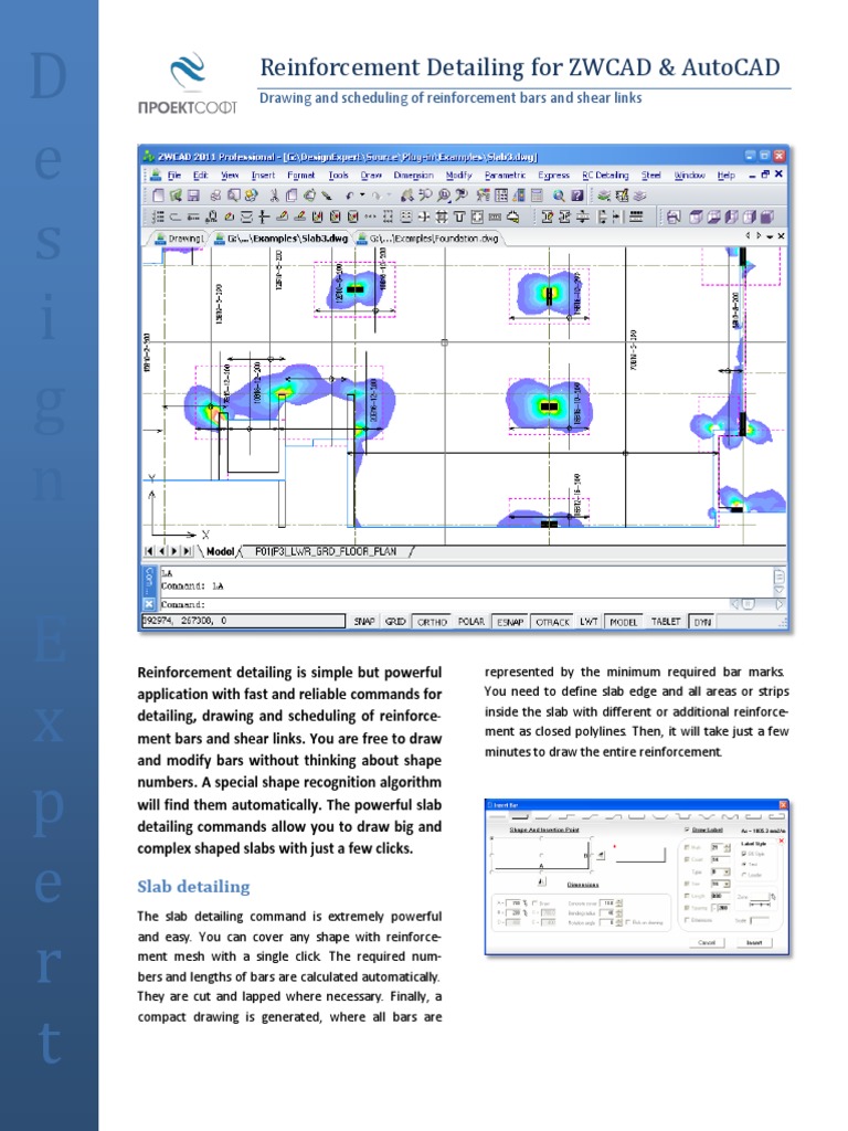 Reinforcement Detailing for ZWCAD & AutoCAD | PDF | Reinforcement ...