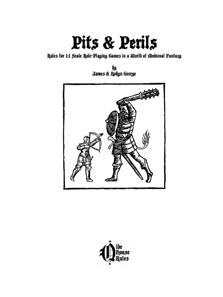 Pits Perils Final | PDF | Magic (Paranormal) | Leisure