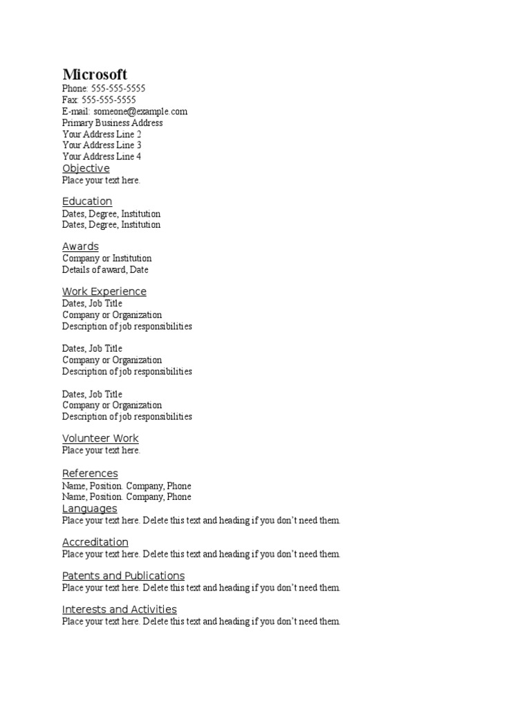 Microsoft: Objective Education | PDF | Career & Growth