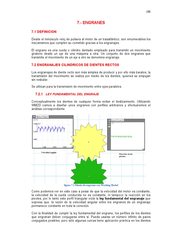 Engranes Completo | PDF | Engranaje | Geometría euclidiana