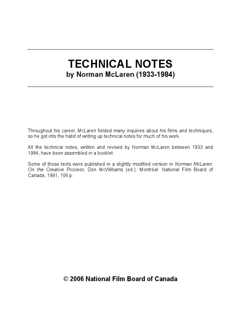Tech Notes | PDF | Pitch (Music) | Leisure