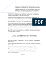 WWI Trench Layout Analysis | PDF | Trench Warfare | Trench