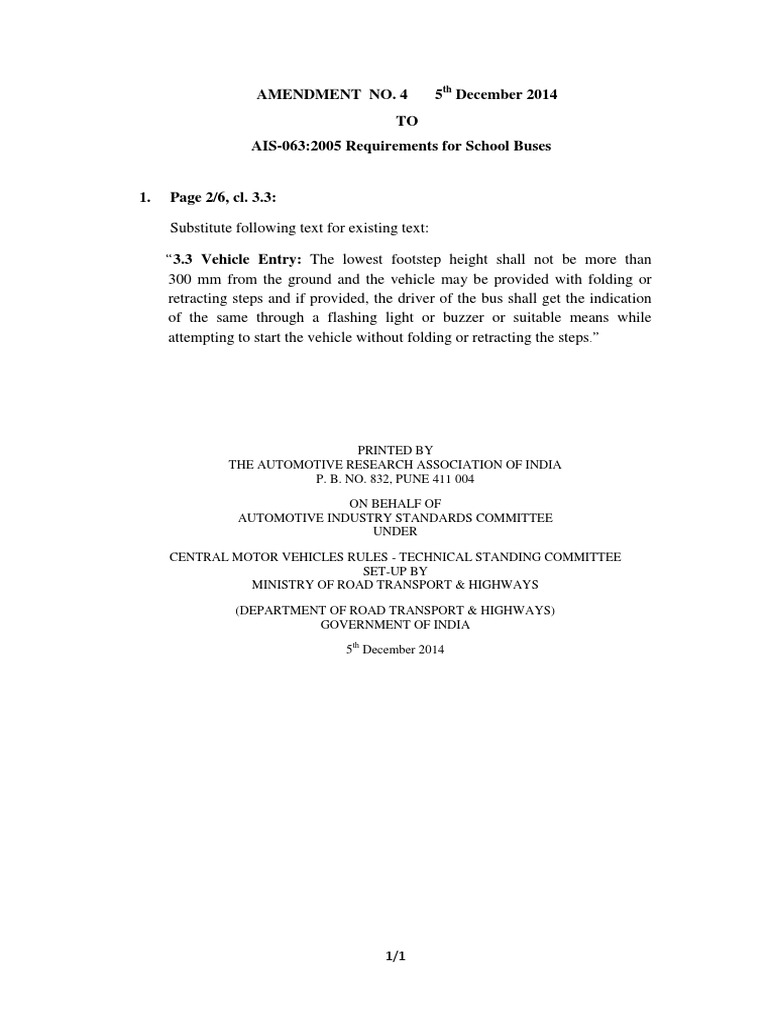 Ais 063 | PDF | School Bus | Bus