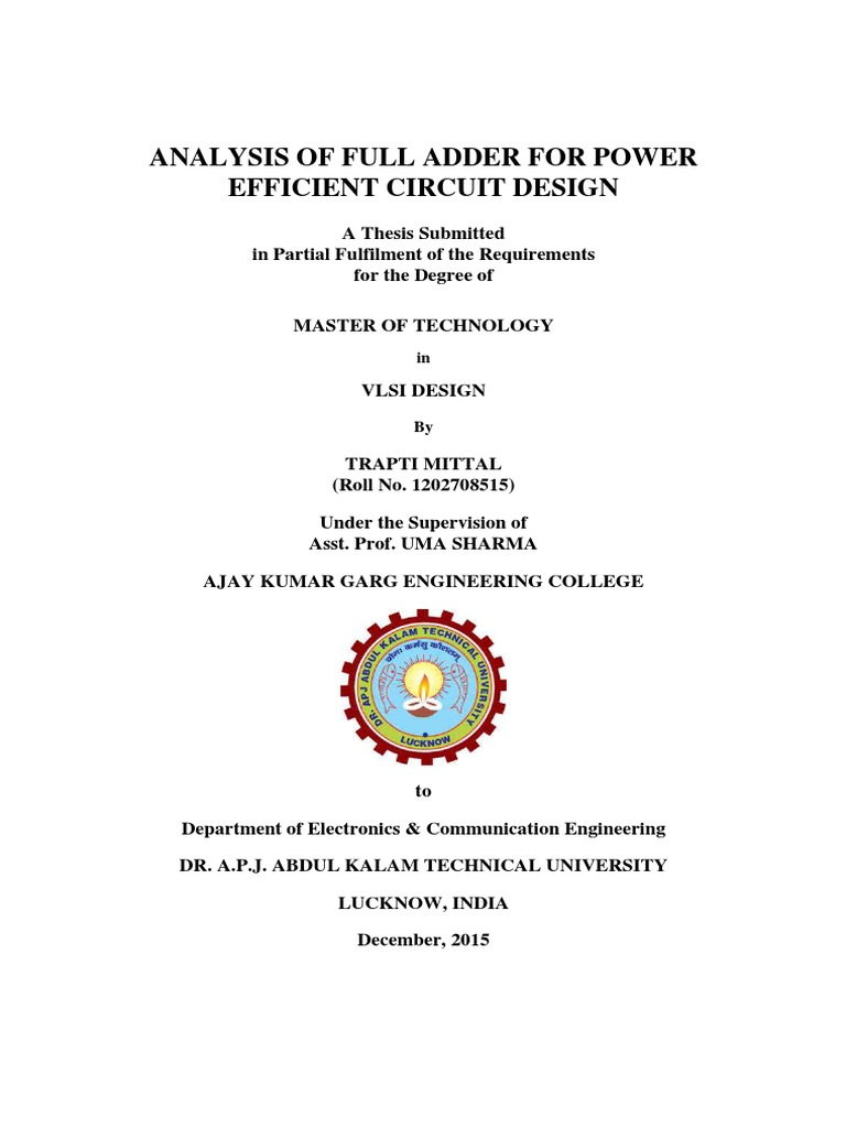 Merged Final Report | PDF | Cmos | Mosfet
