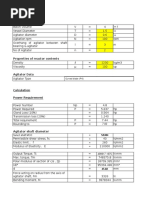 Design Calculation For Shaft of Agitator | PDF | Mechanical Engineering ...