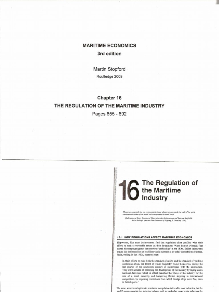 Maritime Industry Regulations | PDF | Territorial Waters | United ...