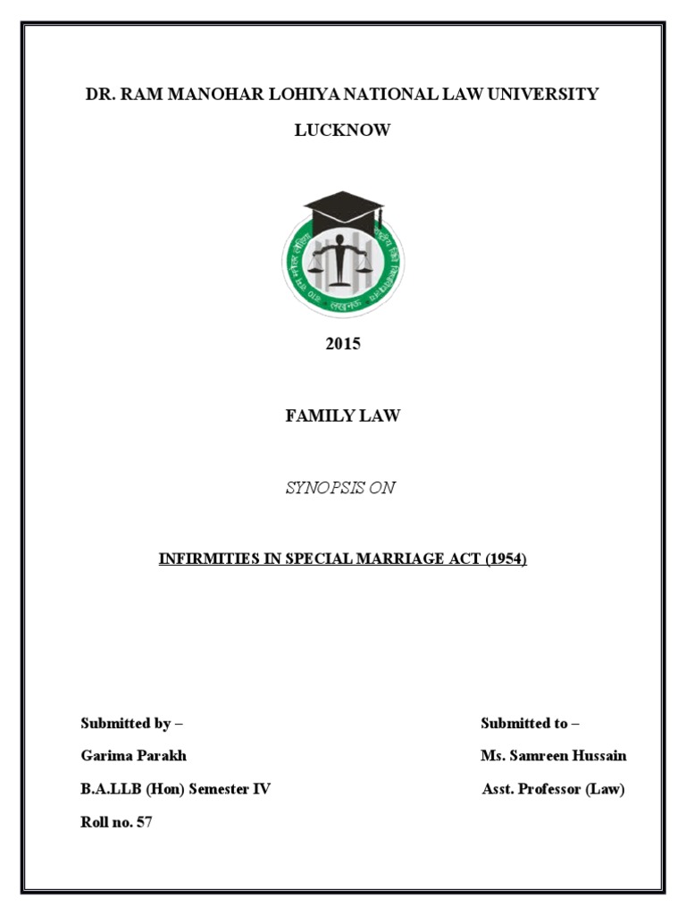 Family Law Project | PDF | Marriage | Divorce