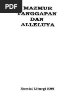 Buku Mazmur Edisi Baru Untuk Umat | PDF