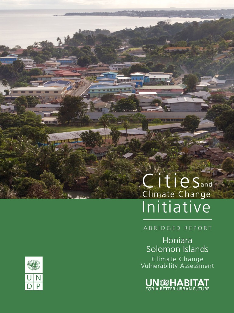 Honiara, Solomon Islands: Climate Change Vulnerability Assessment | PDF ...
