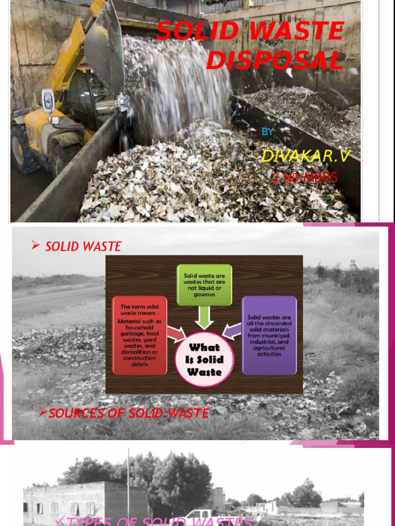 Solid Waste Disposal | PDF