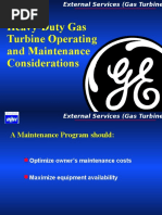 GE 7EA Gas Turbine Details | PDF | Energy Technology | Internal ...