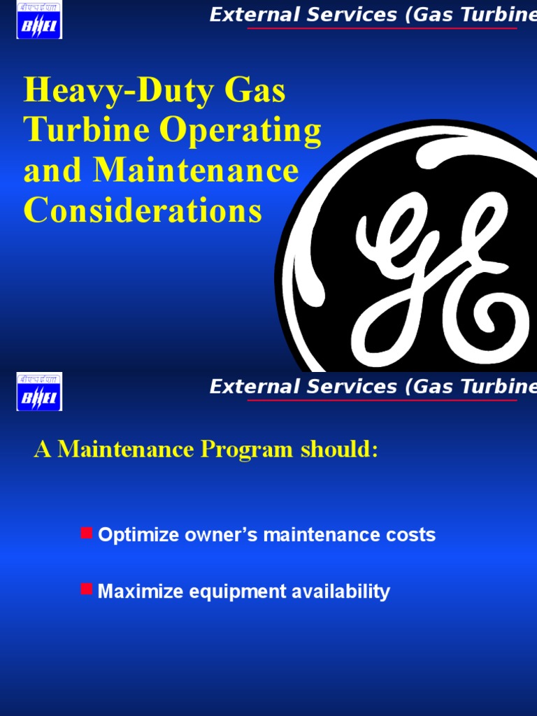 GTG Maintenance | PDF | Gas Turbine | Steam