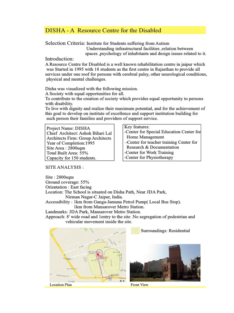 Case Study of Vocational School | PDF | Classroom | Special Education