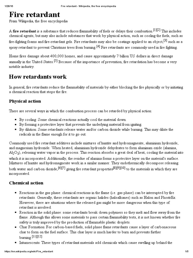 Fire Retardant - Wikipedia, The Free Encyclopedia | Firefighting ...