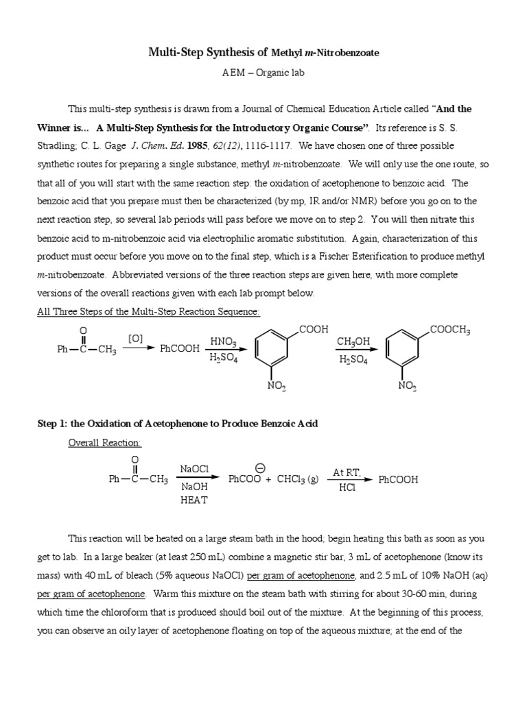 Multistep 2 | PDF | Chemical Reactions | Bleach