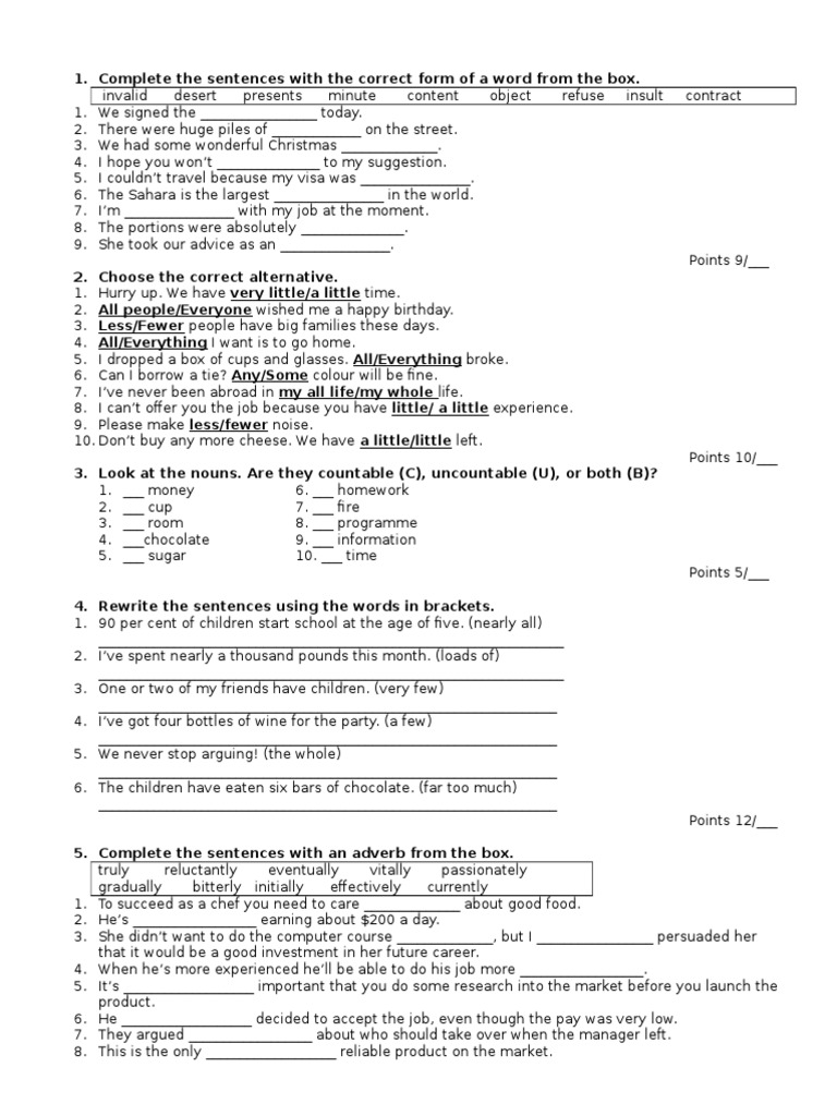 Test Unit 6 Upper Intermediate | PDF