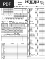 Stars Without Number Form-Fillable Charsheet | PDF | Role Playing Games ...