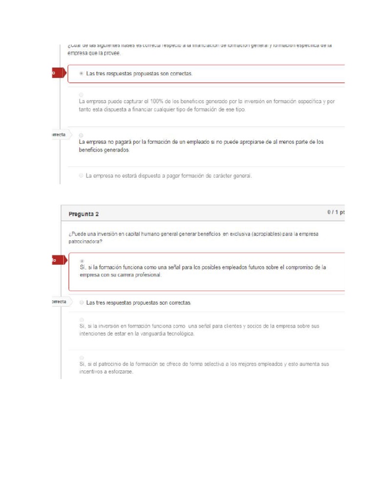 Autoevaluación Semana 4 | PDF
