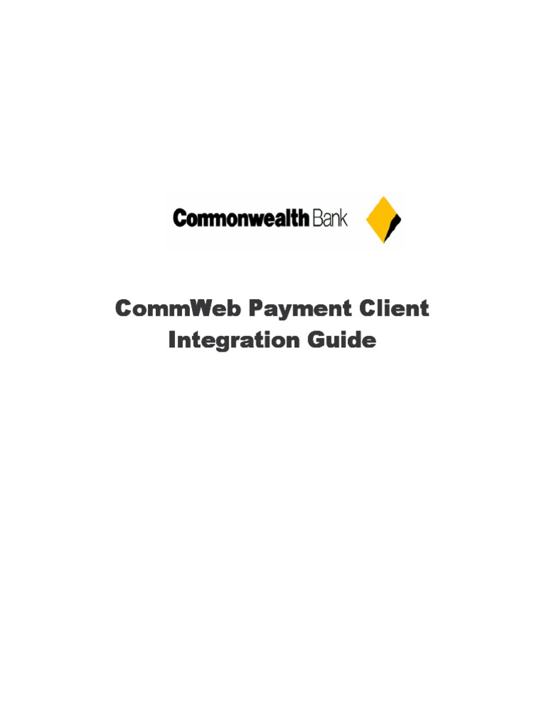 CommWeb - Payment Client Integration Guide | PDF | Component Object ...