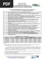 FDA License Application for X-Ray Facility | PDF | Radiography | Radiology