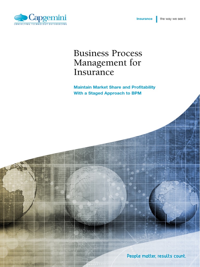 Business Process Management For Insurance | PDF | Business Process ...