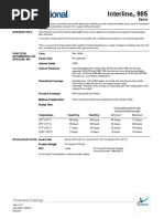 Interline 984C - Technical Data Sheet | PDF | Epoxy | Volatile Organic ...