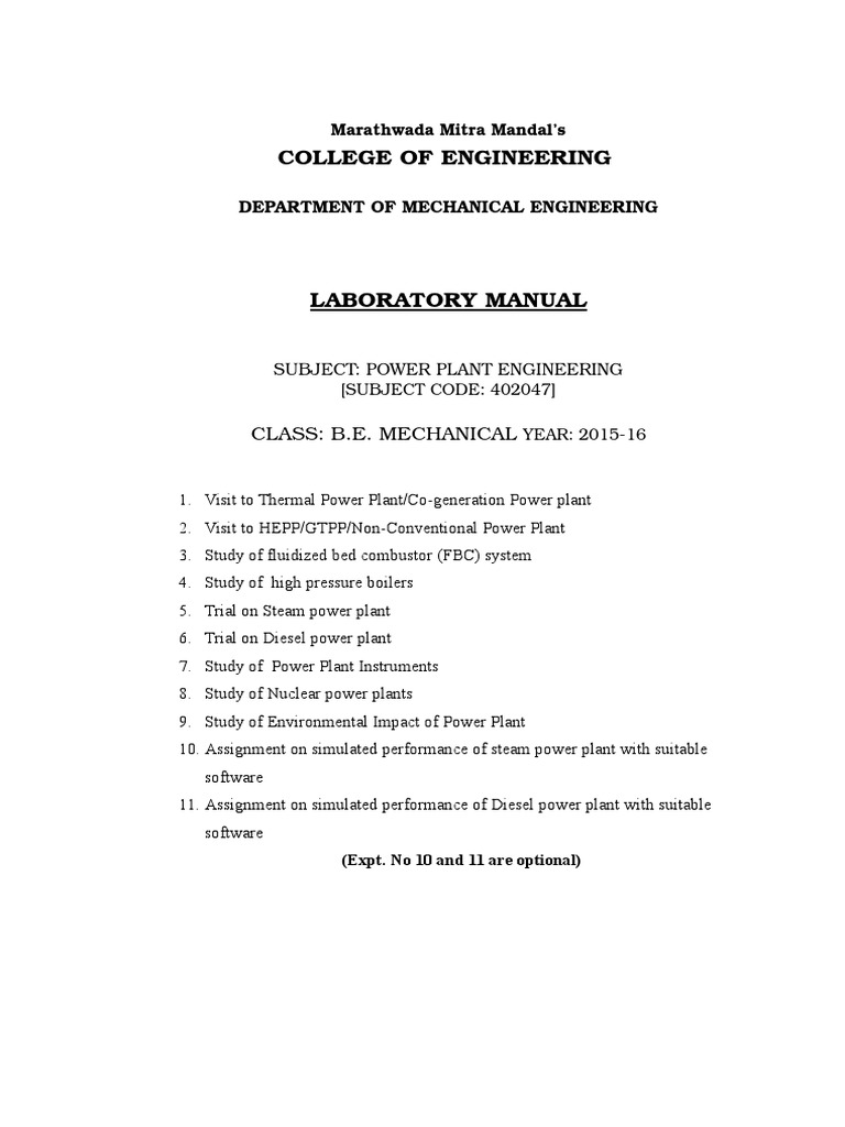 PPE Lab Manual | Download Free PDF | Humidity | Biogas