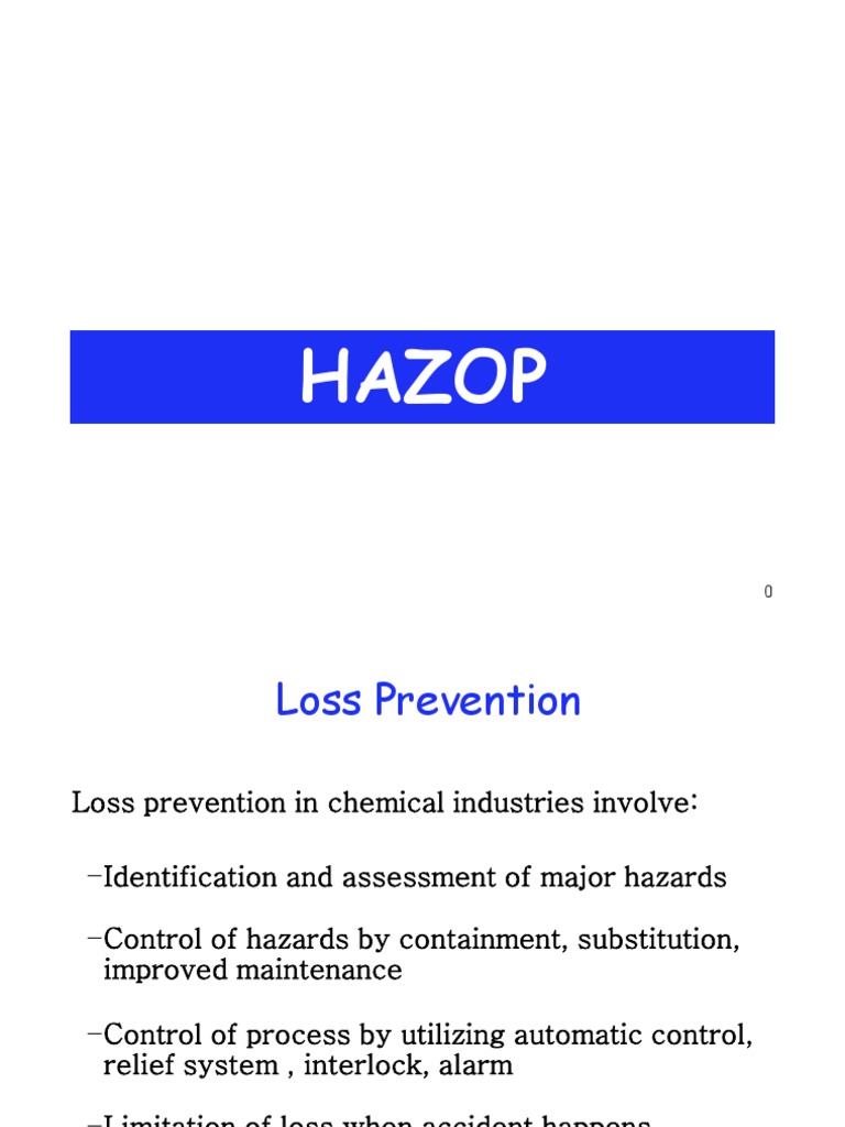 HAZOP Study Guide | PDF | Chemical Reactor | Valve