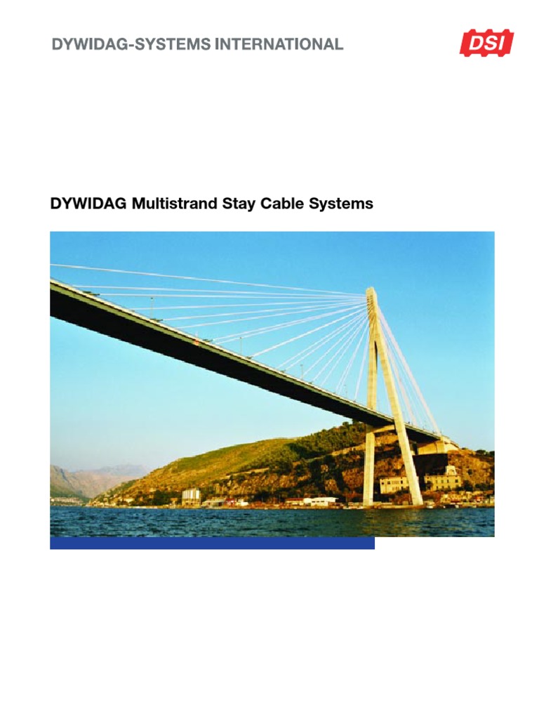 DSI-Multistrand Stay Cable Systems en 01 | PDF | Pipe (Fluid Conveyance ...
