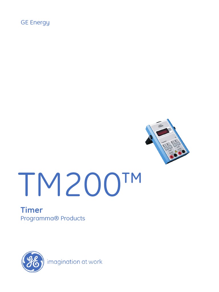 Timer TM200 | PDF | Relay | Timer