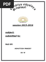 Class 12 - English Project | PDF