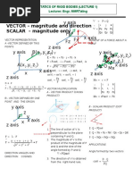 Statics Formula Sheet PDF | PDF