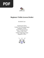 12-Week Suzuki Violin Lesson Plan | PDF | Violin | Music Education