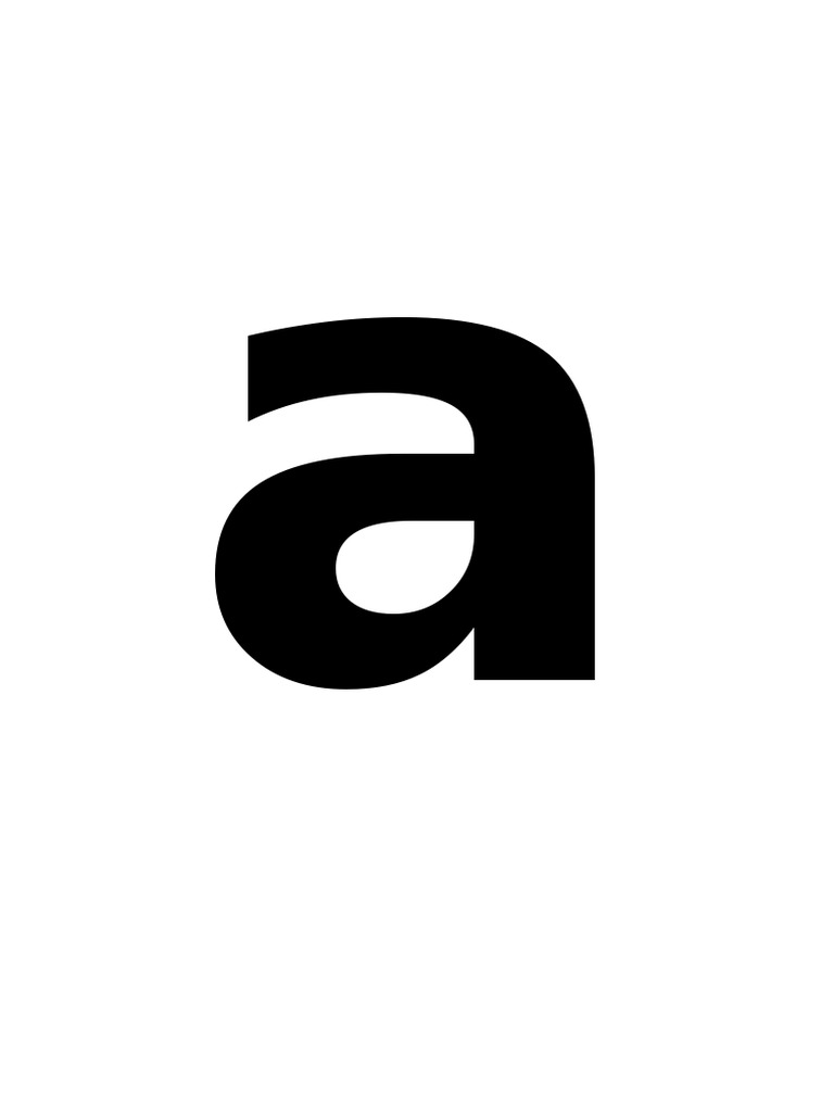 Huruf Kecil A-Z / Alphabet | PDF