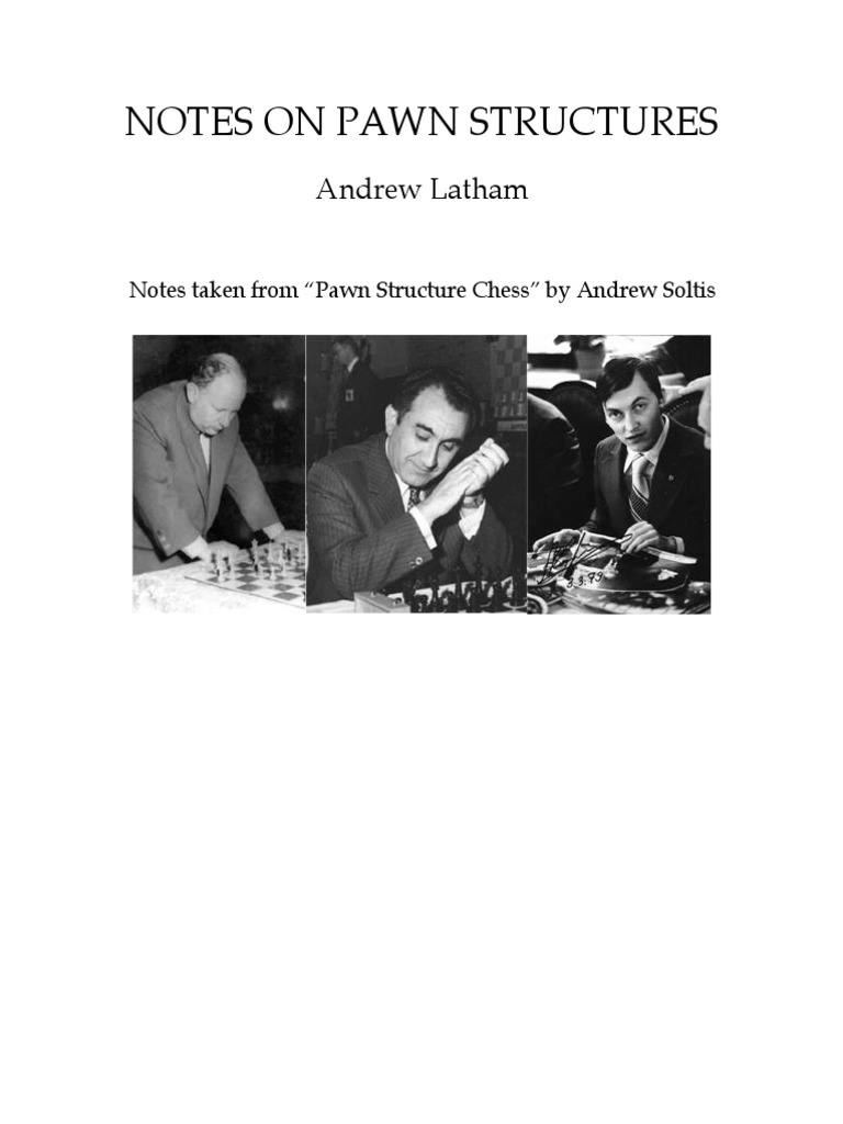 Chess Pawn Structures | PDF