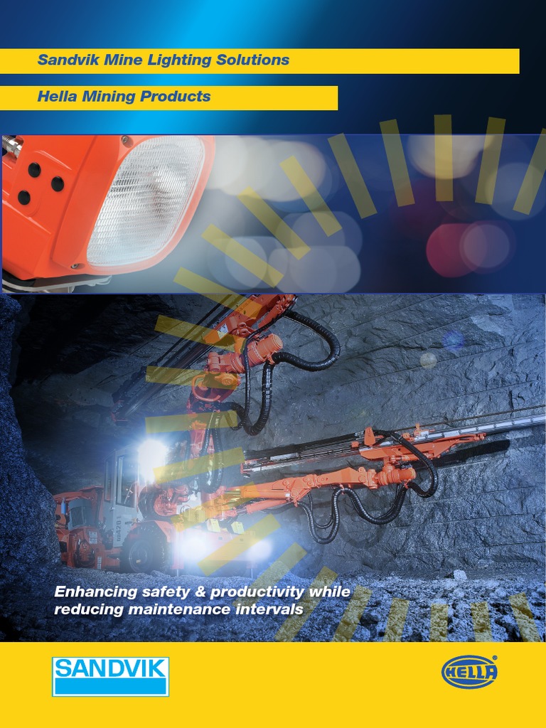 Sandvik Mine Lighting Solutions PDF | PDF | Light Emitting Diode | Lighting