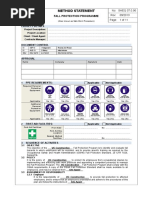 Fall Prevention Plan for Construction Sites | PDF | Scaffolding | Safety