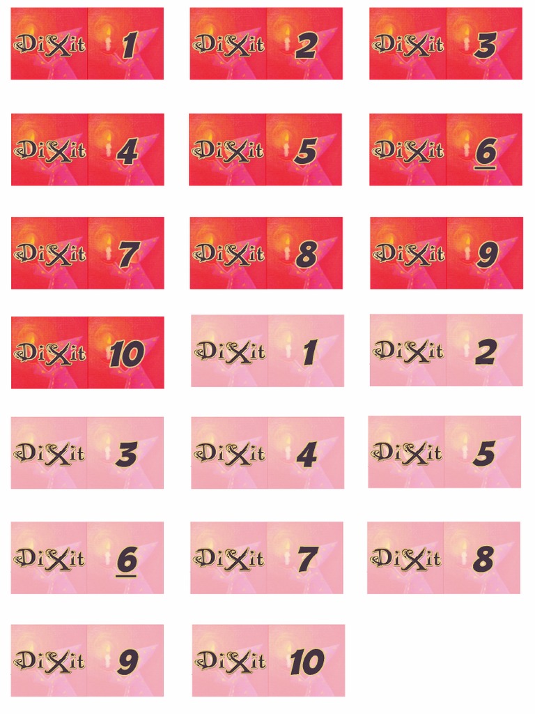 Dixit | PDF