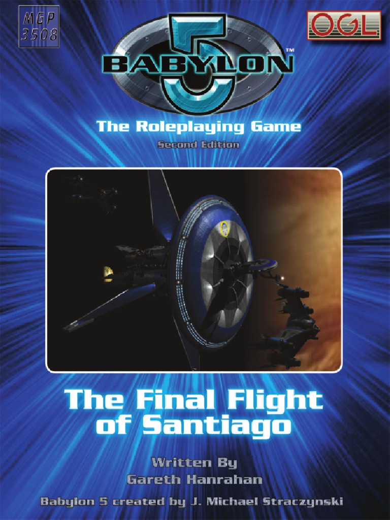 Babylon 5 RPG (2nd Ed.) - The Final Flight of Santiago | PDF | Unrest ...
