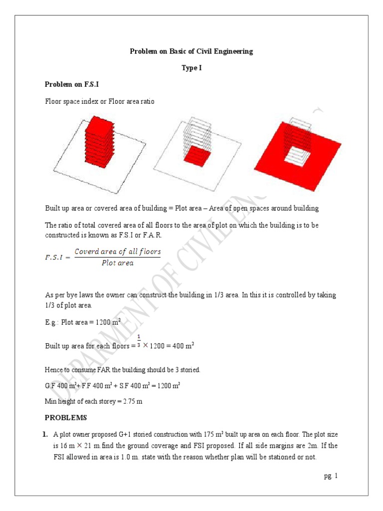FSI and Ground Coverage Calculations | PDF | Teaching Mathematics